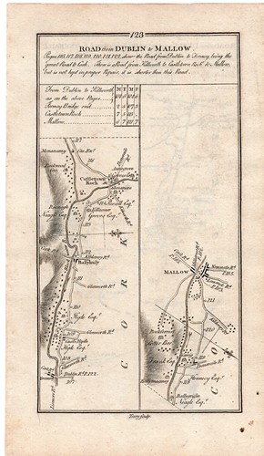 Taylor Skinner Ireland Map Fermoy Mitchelstown Castletownroche Mallow ...