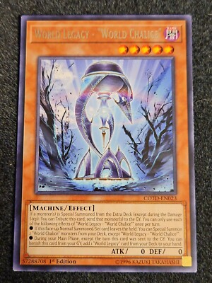 World Legacy - "World Chalice" - COTD-EN023 - Rare - 1st Edition NM ...