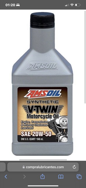 AMSOIL Synthetic 20w50 Motorcycle Oil 1 Gallon Container for sale ...