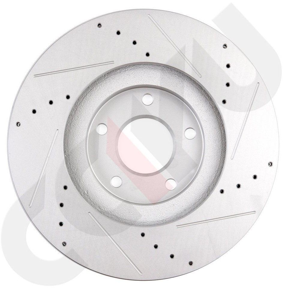 Front Drilled Brake Rotors Fits Infiniti G35 G37 M35 M37 Nissan Murano ...