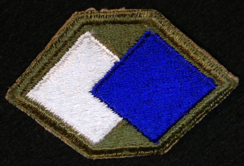 WWII US Army 96th Infantry Division SSI Shoulder Patch Cotton Cut Edge ...