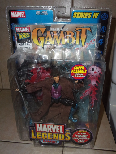 Gambit Marvel Legends Series IV Sealed Action Figure Toy Biz 2003 | eBay
