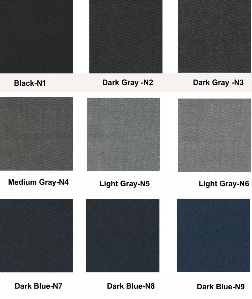 Mens Dark Gray Suit Custom Made to Order Bespoke Tailored Business ...