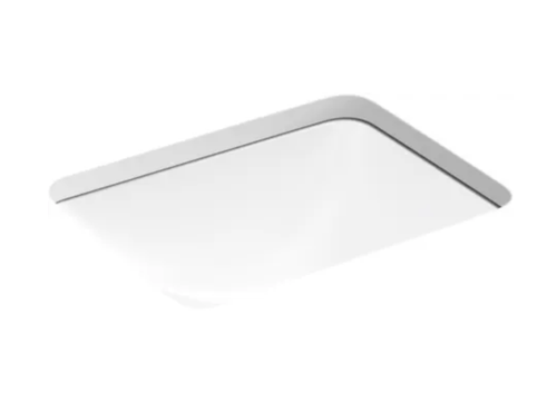 Kohler K-20000-0 Caxton Rectangle 20-1/4" Undermount Bathroom Sink with Overflow 885612556028| eBay