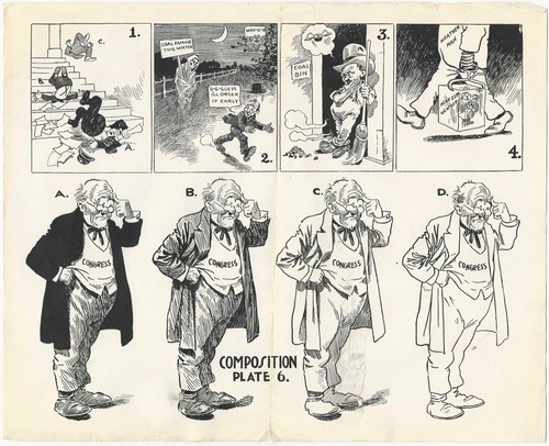 1920s Cartoon Ideas Illustration Probably by American Cartoonist C.N ...