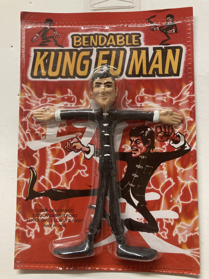 Bendable Bruce Lee Figure Bendable Knock Off Kung FU Man 1998 | eBay