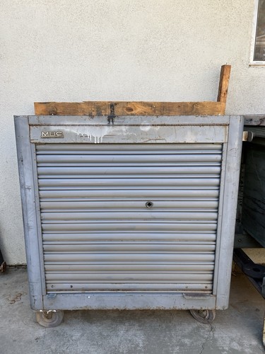 Vintage MBC tool box with rool down door | eBay