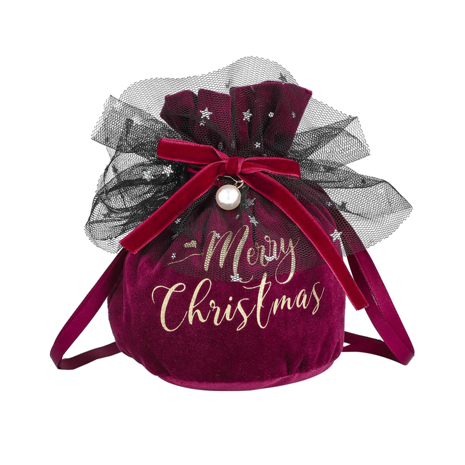 Velvet Bags With Drawstrings Christmas Jewelry Bags Drawstring Velvet ...