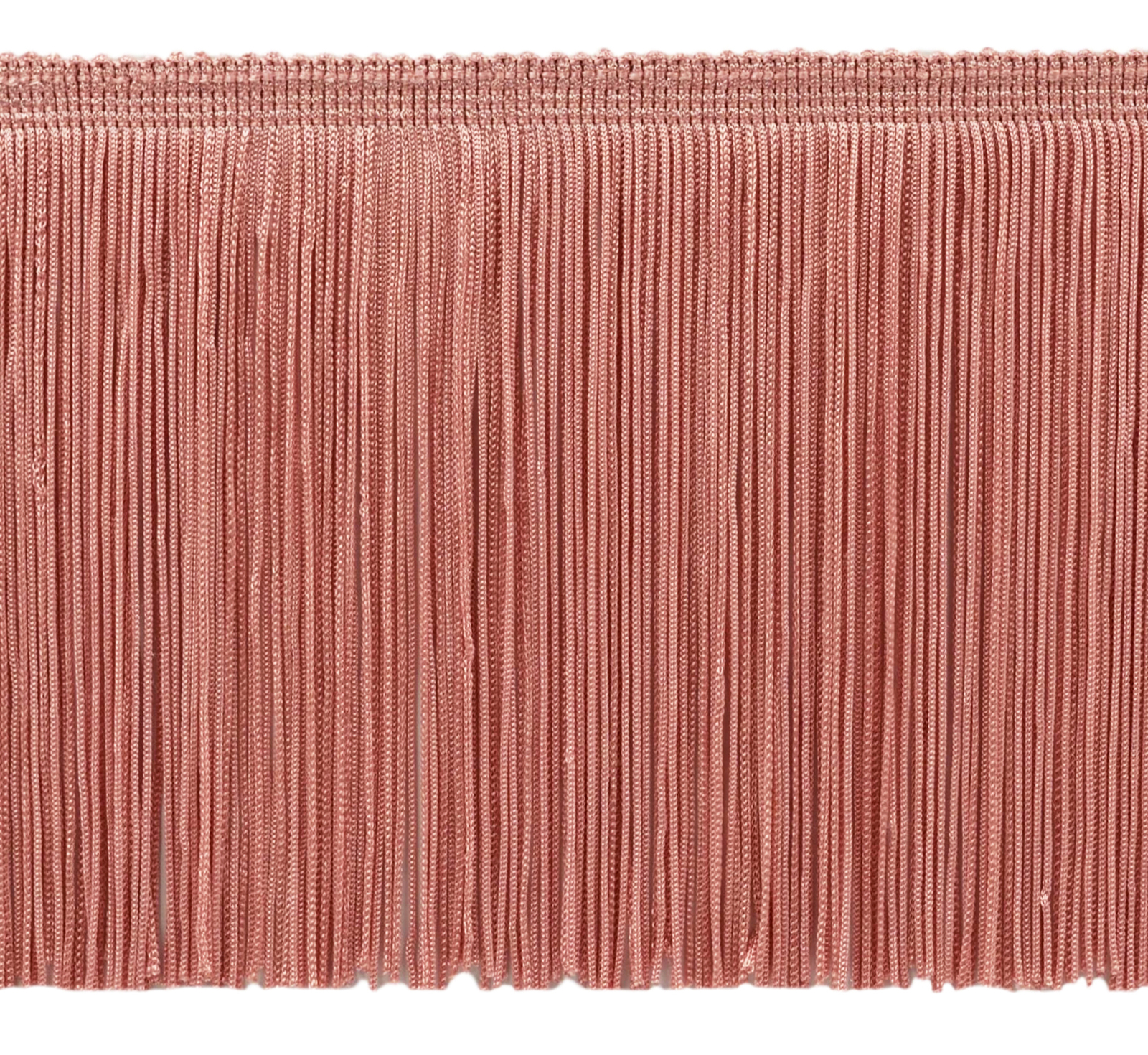 Chainette Fringe Trim 6 inch, Style# CF06, Color# 07 - Rose Pink [11 ...