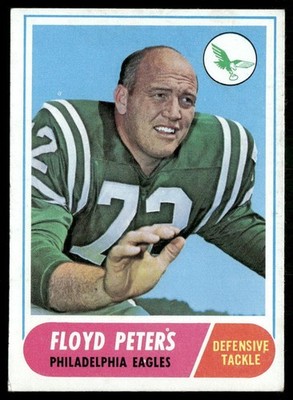 1968 Topps Football #188 Floyd Peters | eBay
