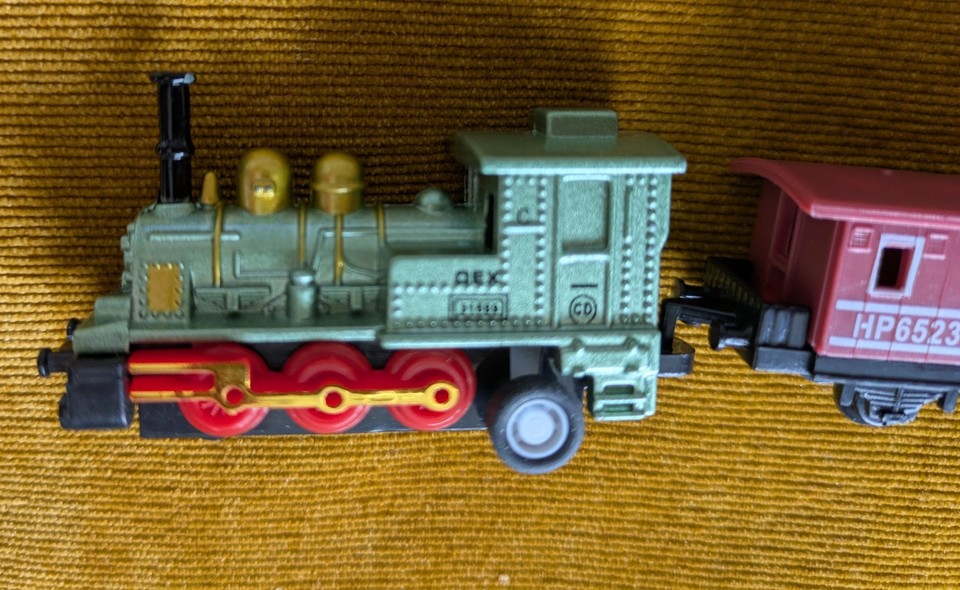 Mini Trains Die-Cast Pull Back & Go Steam Train Model Toy Sets by ...