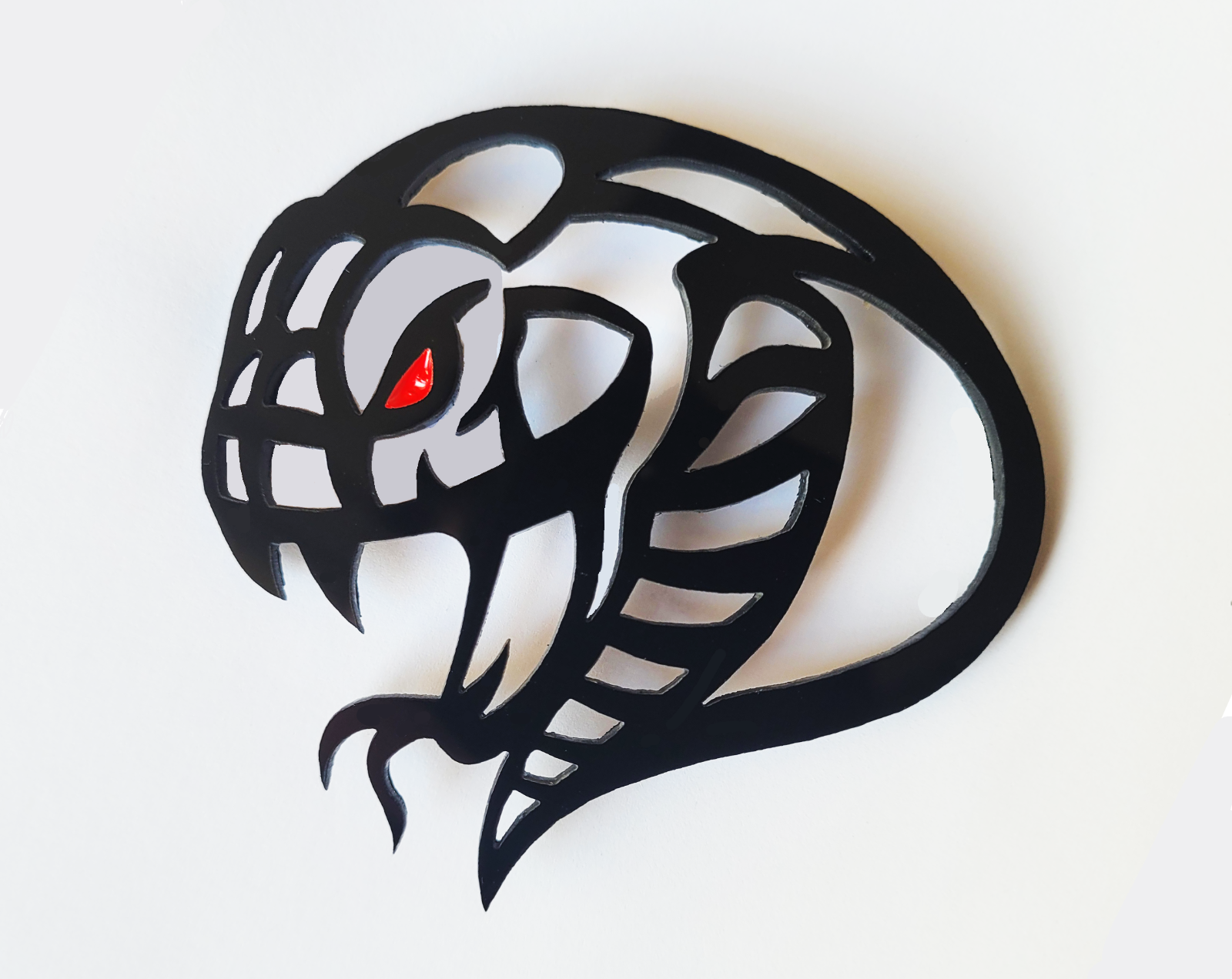 2x Snake Hellsnake Redeye Badge Logo Emblem for Dodge Challenger ...