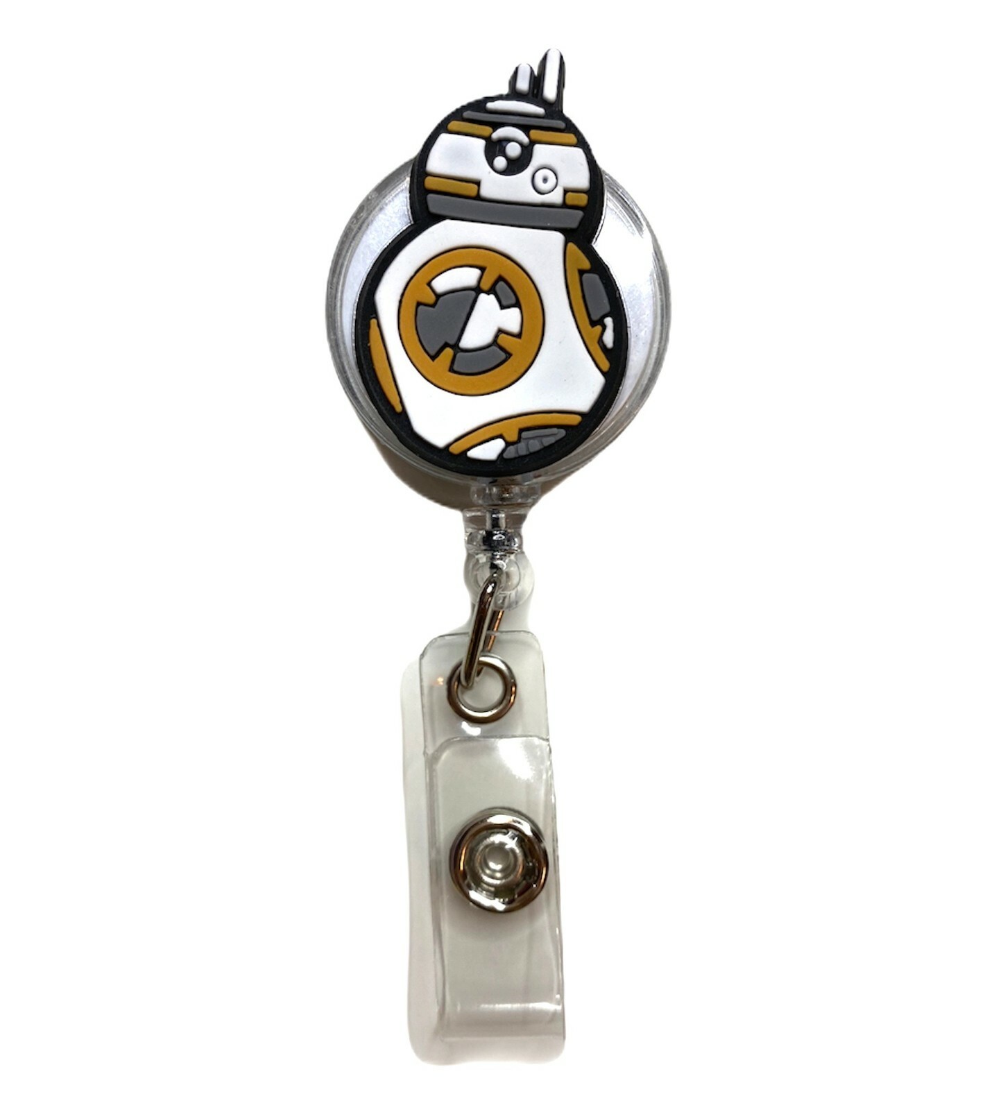 STAR WARS Retractable Name Tag ID Badge Holder Reel 3D Nurse Gift | eBay