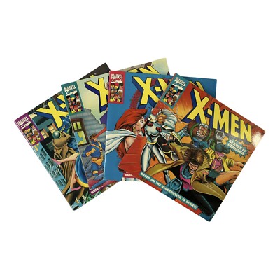 Marvel Comics X-Men (Random House) Book Lot Of 4 Vintage 90’s | eBay