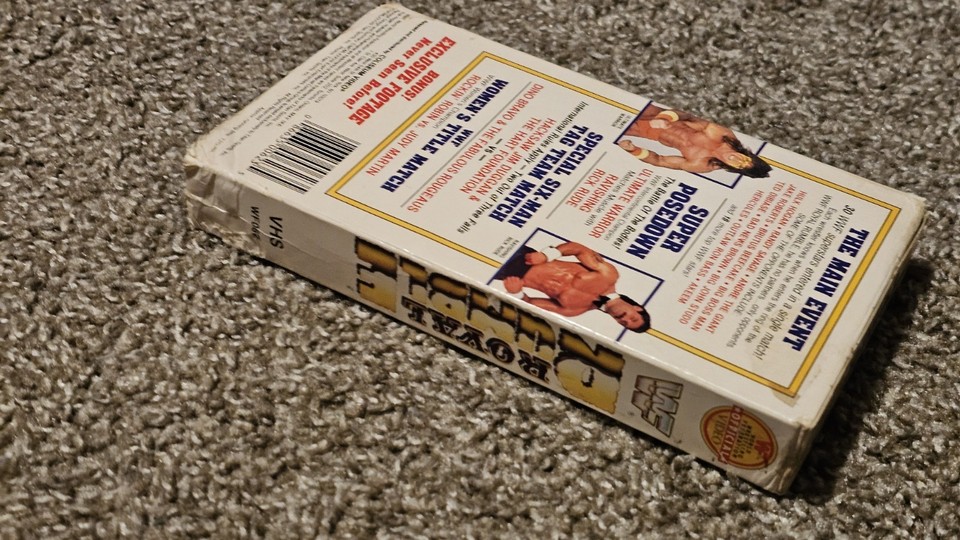 wwf ROYAL RUMBLE 1989 vhs COLISEUM VIDEO wrestling 86635012939| eBay