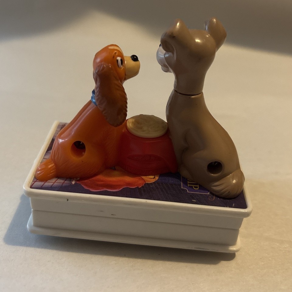 Vtg. McDonald's Disney Lady & The Tramp Happy Meal 1998 VHS Train ...