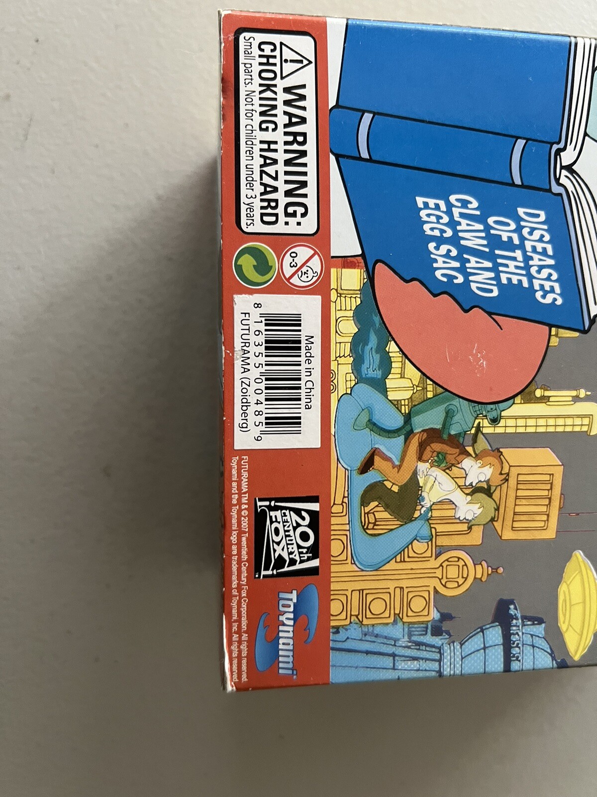 zoidberg futurama Toynami action figure in box Complete dr zoidberg ...
