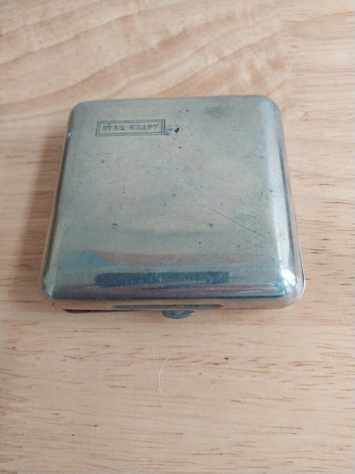 Vintage Ever-Ready Safety Razor Travel Kit & 3 Gilette Double Edged ...