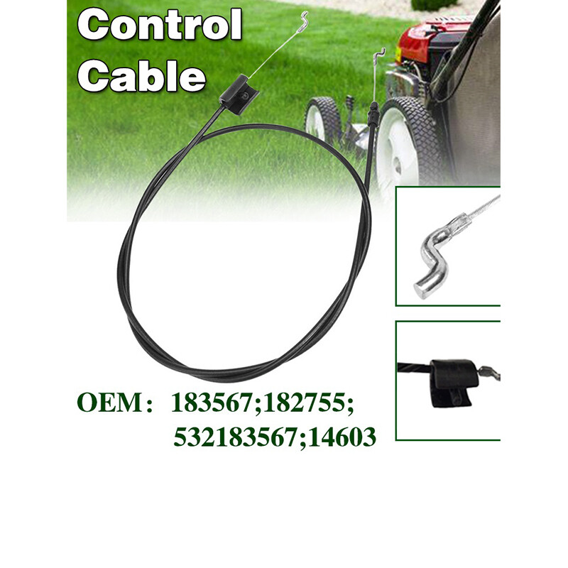 1PCS 155cm Mower Brake Cable MTD Craftsman Zone Control Engine Brake ...