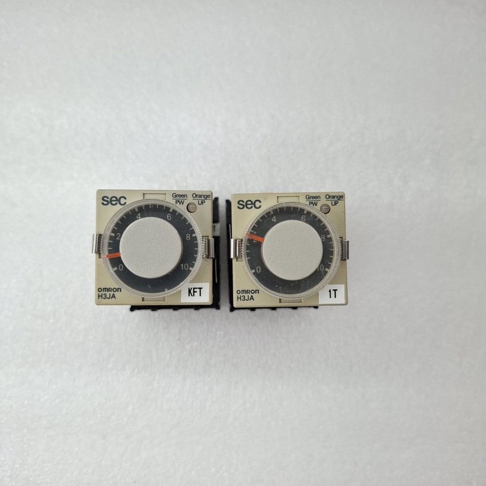 Omron H3JA-8C Timer 0-10 Sec 5A 250 VAC With Base Unit | eBay UK