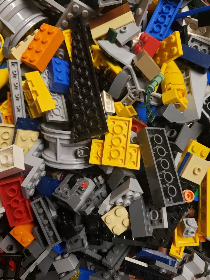 5LB BULK BOX LOT OF ASSORTED LEGO BLOCKS/BRICKS BUILDING PIECES | eBay