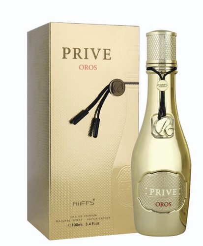 RIIFFS PRIVE OROS EAU DE PARFUM SPRAY FOR WOMEN 3.4 Oz / 100 ml BRAND ...