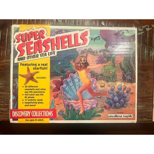 Super Seashells / Discovery Collections / Vintage Ocean Marine Sea Set ...