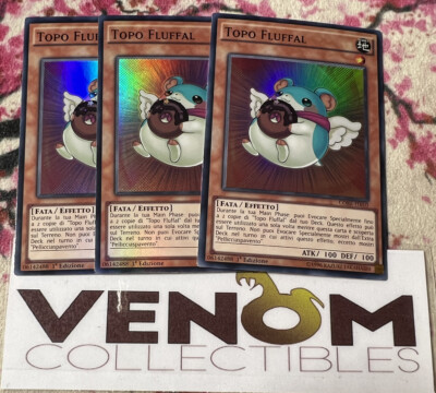 3x (VLP) - *ITALIAN* Fluffal Mouse - CORE-EN010 - Super Rare 1st ...