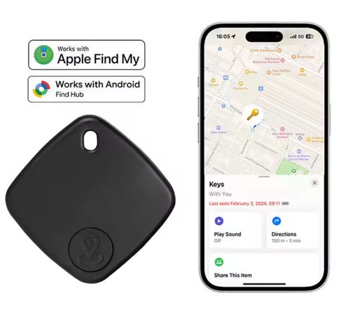 2x iTag Pro™ GPS Tracker Mini Schlüsselfinder Echtzeit für Apple ...