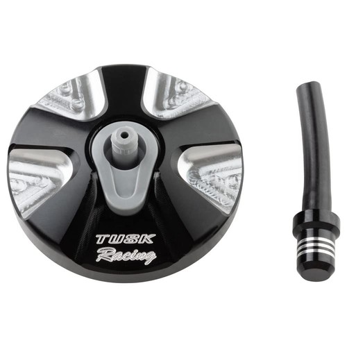 Tusk Billet Aluminum Gas Cap Black For Husqvarna TE 250 (Fuel Injected ...