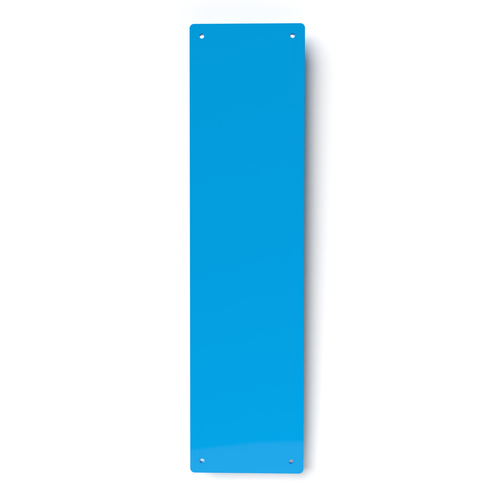 DOOR FINGER PLATE PROTECTOR PUSH PULL PLATES- FREE SCREWS AND FREE UK ...