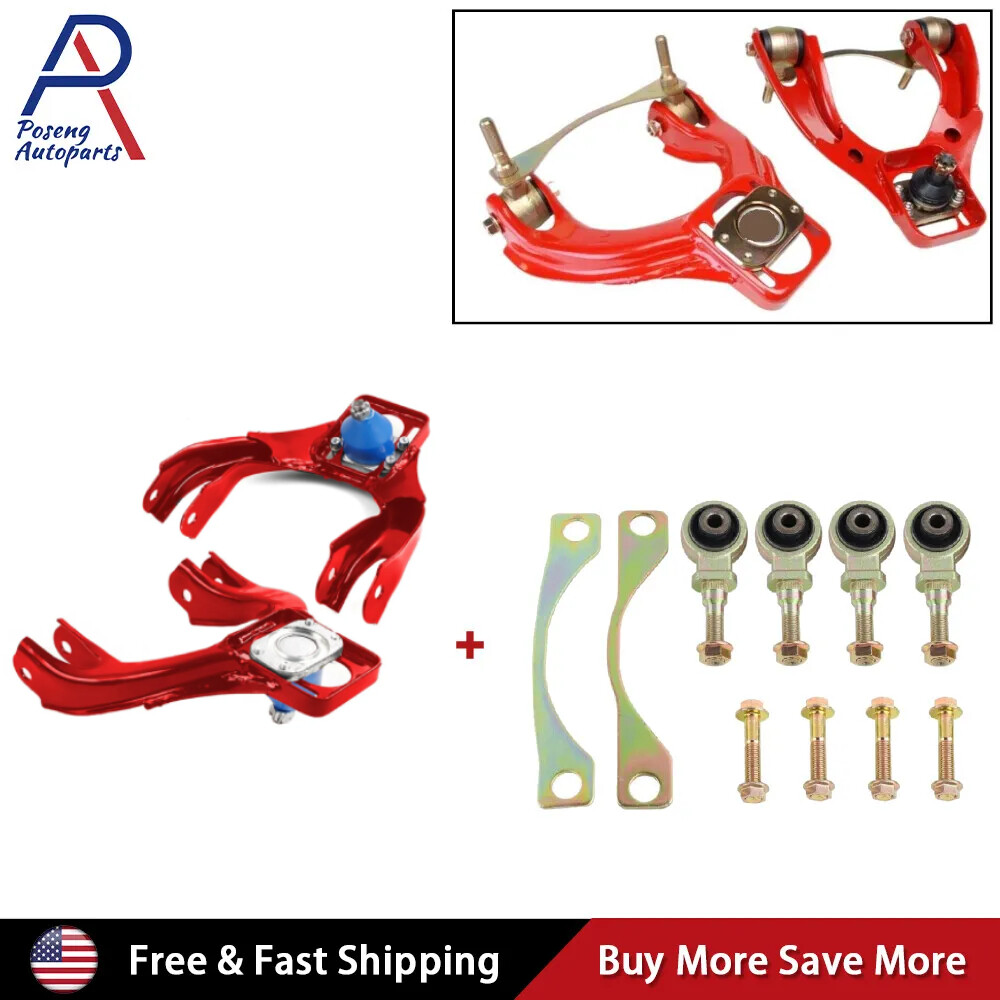Front Upper Camber Control Arm Bushing Kit for 92-95 Civic EG 94-01 ...