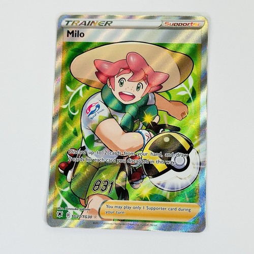 2022 Trainer Milo TG27\TG30 Ultra Rare Pokemon Holo Fast Ship w/ Top ...