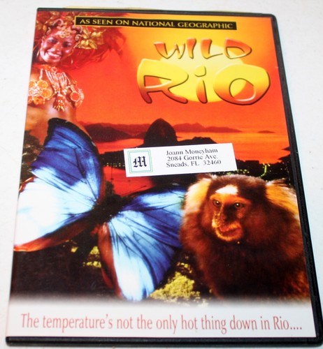 Wild Rio (DVD, 2006) Rio de Janeiro Documentary, All Regions, Digiview ...
