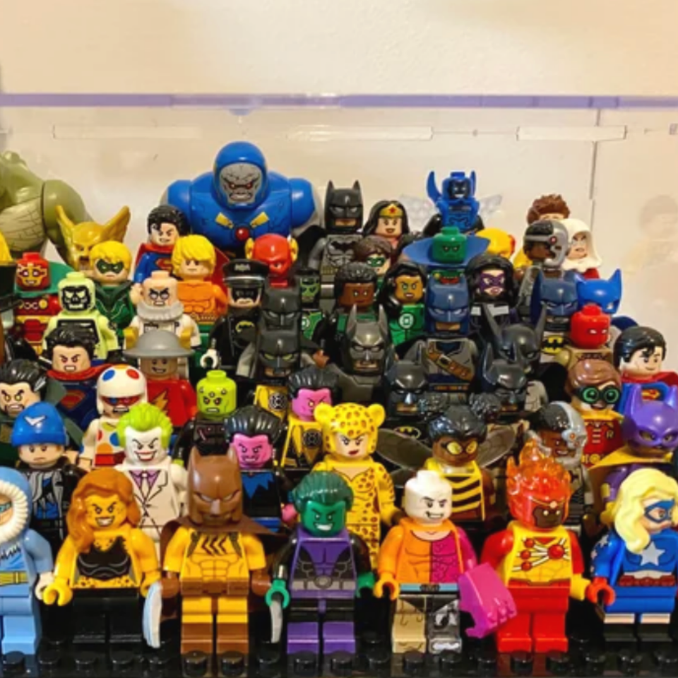 BULK LEGO Minifig Lot 100X Lego Minifigures Wedding Party Gift Lego ...