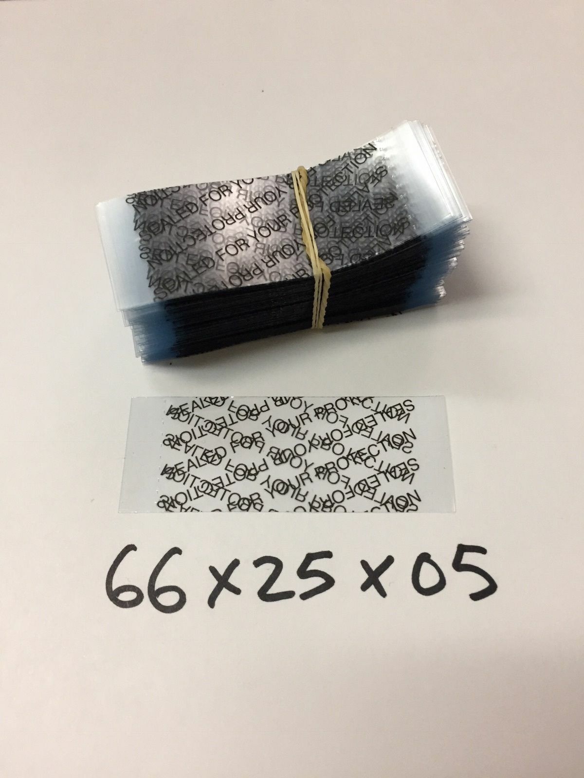 [200] Heat Shrink Wrap Bands Round Bottle Tamper Seal-Safety 66mm x ...