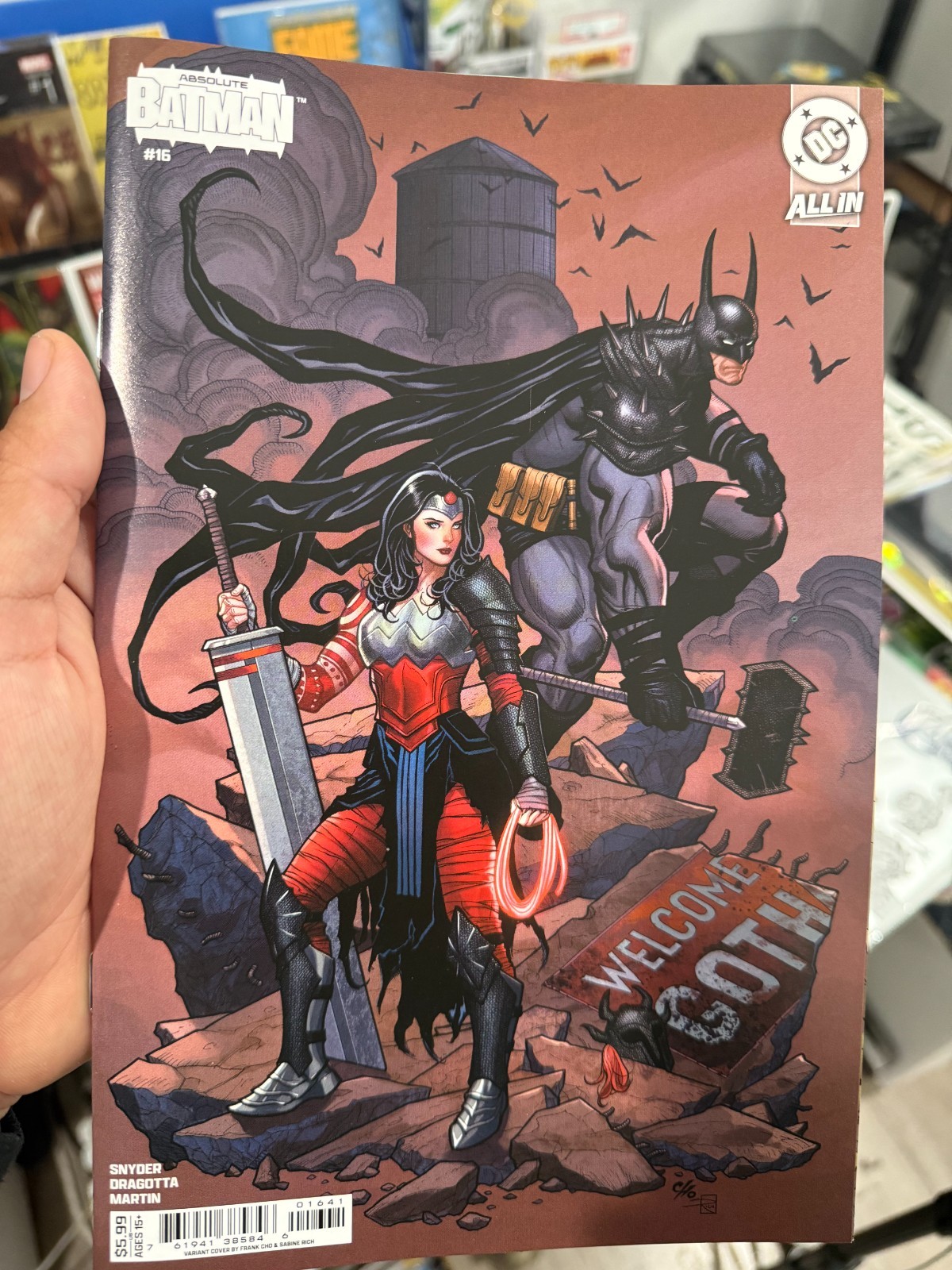 PRE-ORDER ABSOLUTE BATMAN #16 SIGNED BY DRAGOTTA (CHO/RICH CVR) | eBay