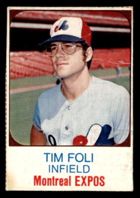 Tim Foli 1975 Hostess Twinkies Card #9 Montreal Expos (Creases) | eBay