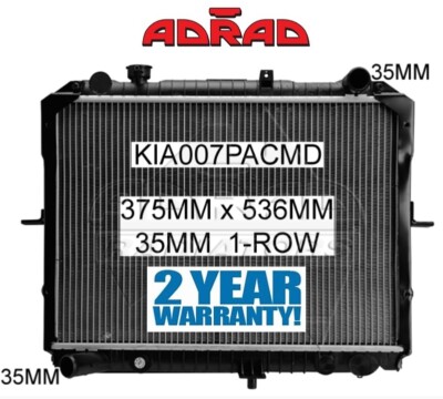RADIATOR KIA PREGIO VAN 2.7ltr DIESEL 2002-2006 MANUAL RADIATOR ...