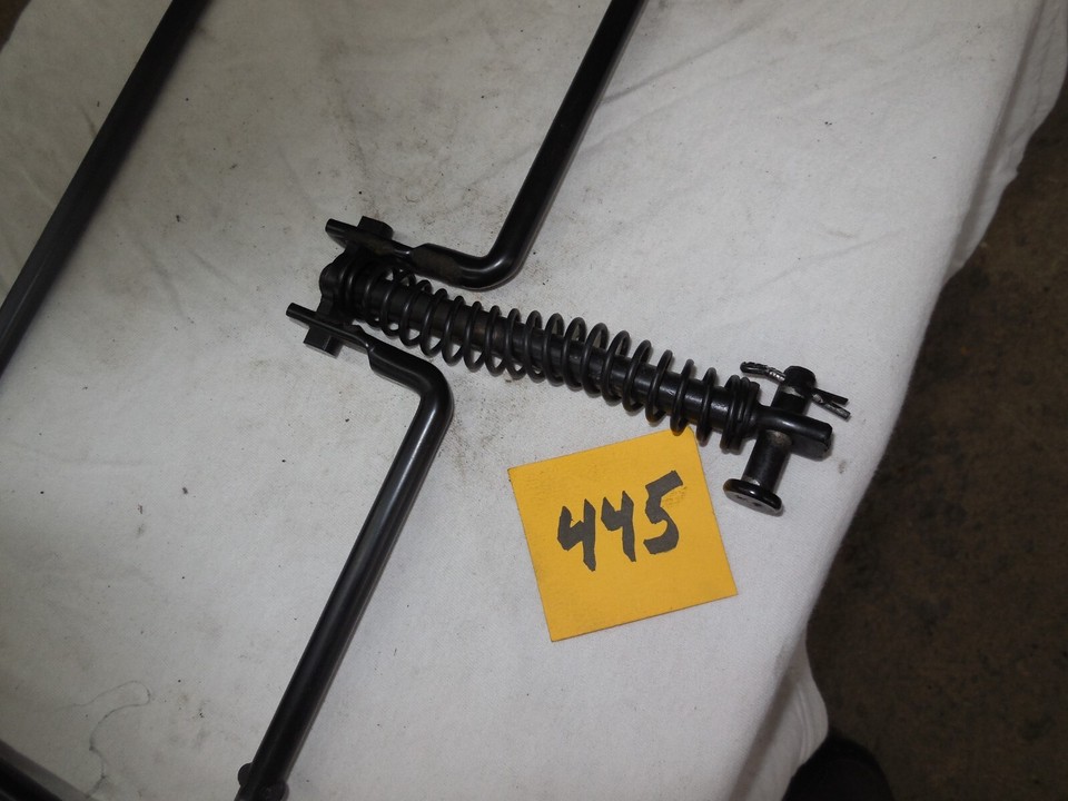 John Deere 425 445 455 HOOD HINGE ASSEMBLY WITH BRACKET & SPRING ...