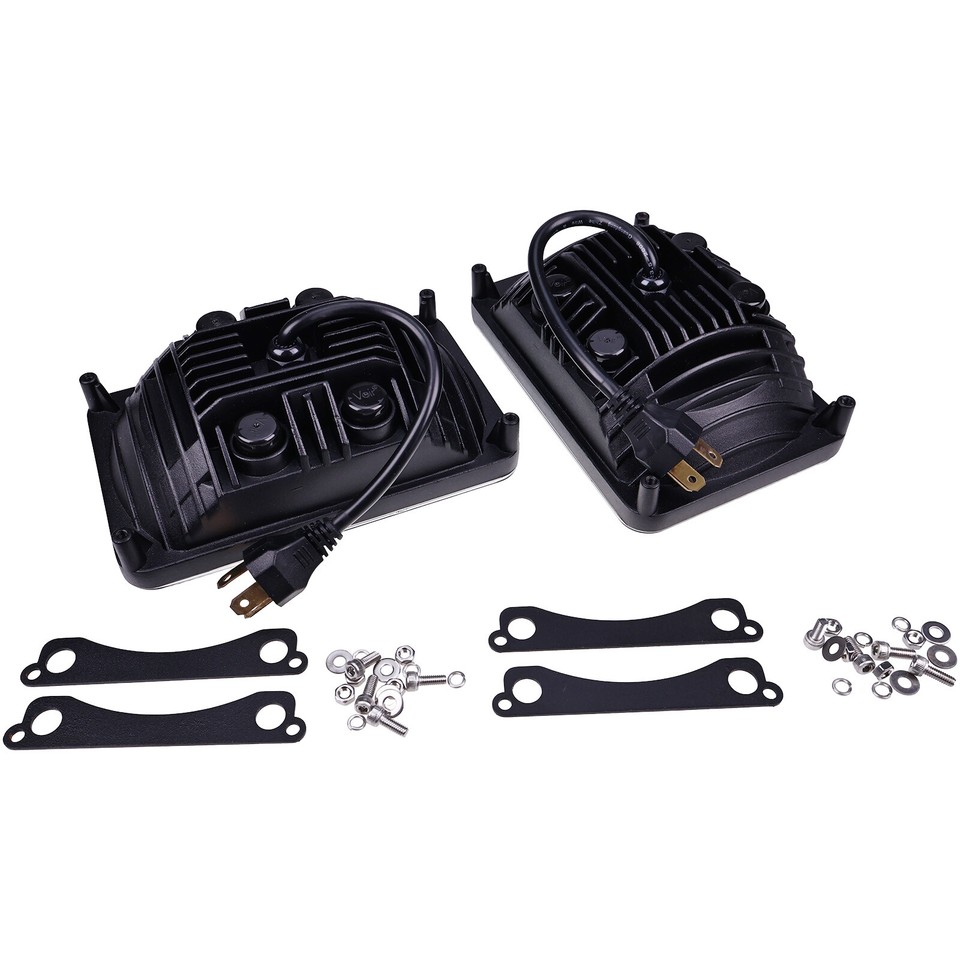 2X LED Headlight AL75338 For John Deere 5220 5510 6010 6110 6210 6300 ...