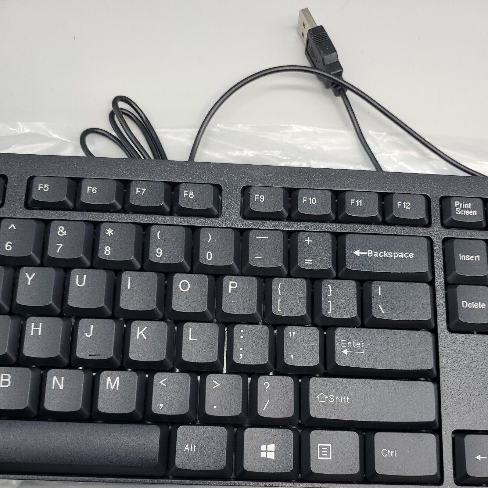 NCS USB Wired Keyboard DK-3318B & USB Wired Wheel Mouse DM-3580A for ...