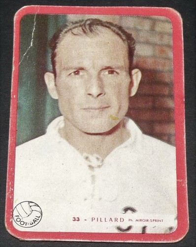 FOOTBALL CARTE PHOTO MIROIR SPRINT 1959-1960 JOËL PILLARD SCO ANGERS ...
