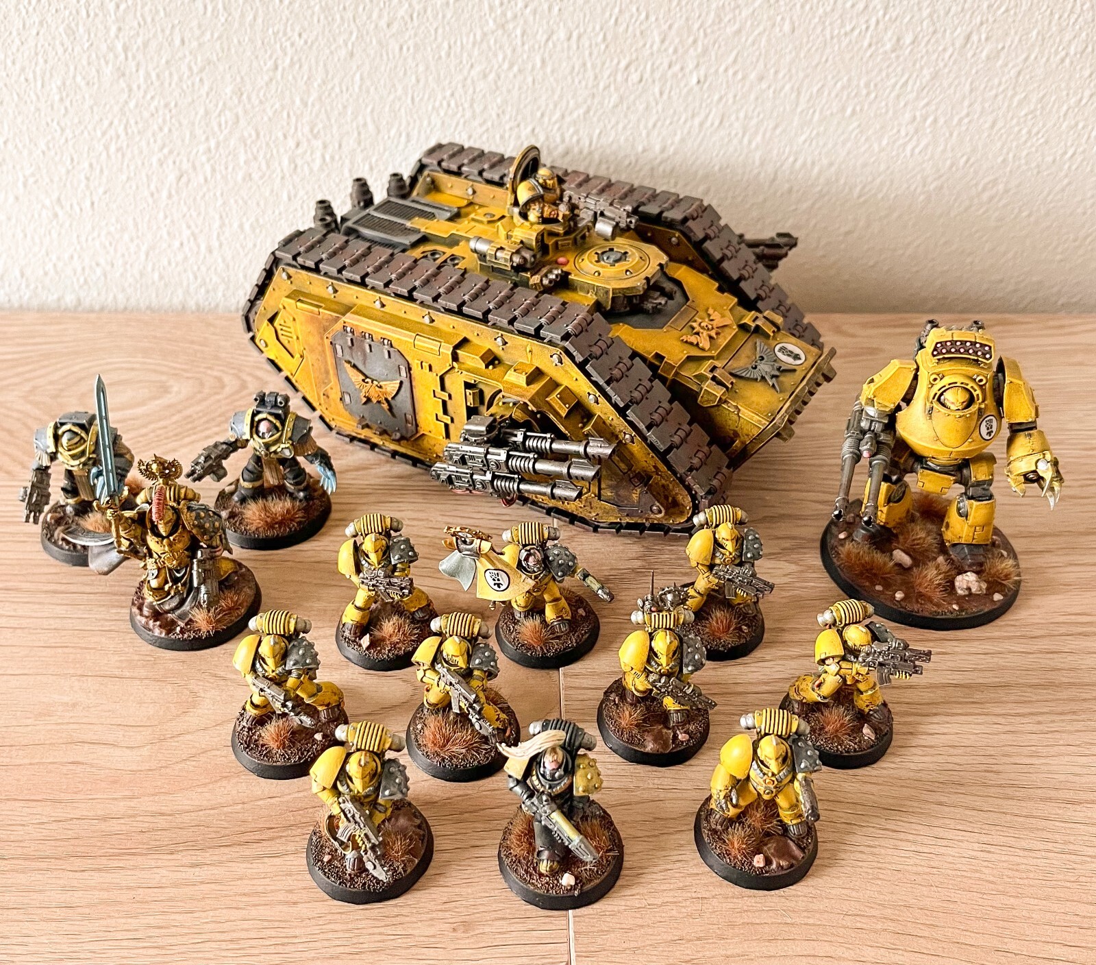 Warhammer 30k Horus Heresy - Painted Imperial Fists Army - BoxedUp ...