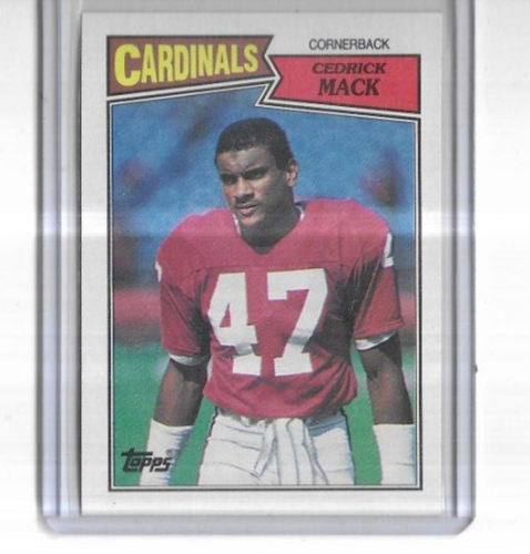 1987 Topps Football #338 Cedrick Mack St. Louis Cardinals | eBay