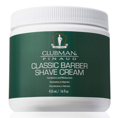 Clubman Classic Barber Shave Cream 16 oz | eBay