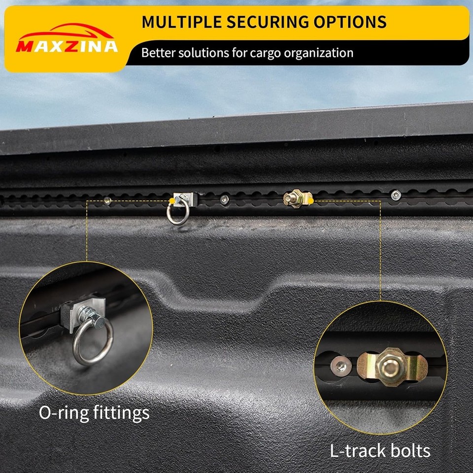 Trail Rail System Compatible with 2022-2025 Ford Maverick Side Rail ...