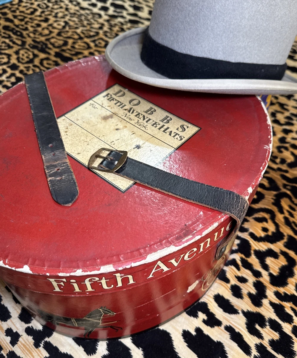 Red Gift Box Large Hat Boxes For At Kenneth Locke Blog Hat Box For Travel