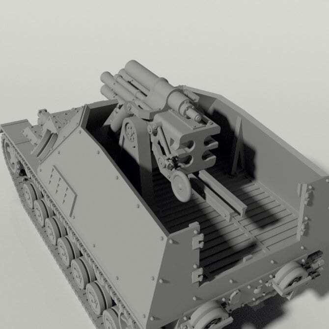 Grim Hummel Artillery Tank proxy for Grimdark tabletop wargaming | eBay