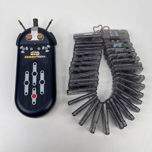 Lot Star Wars Electronic Commtech Reader 1998 Comm Tech Working w/ 33 ...